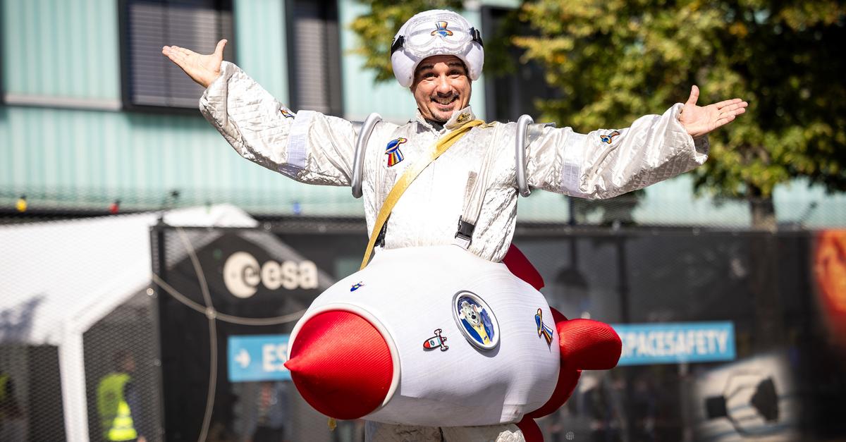 Tag der offenen Tür im Raumfahrtkontrollzentrum in Darmstadt